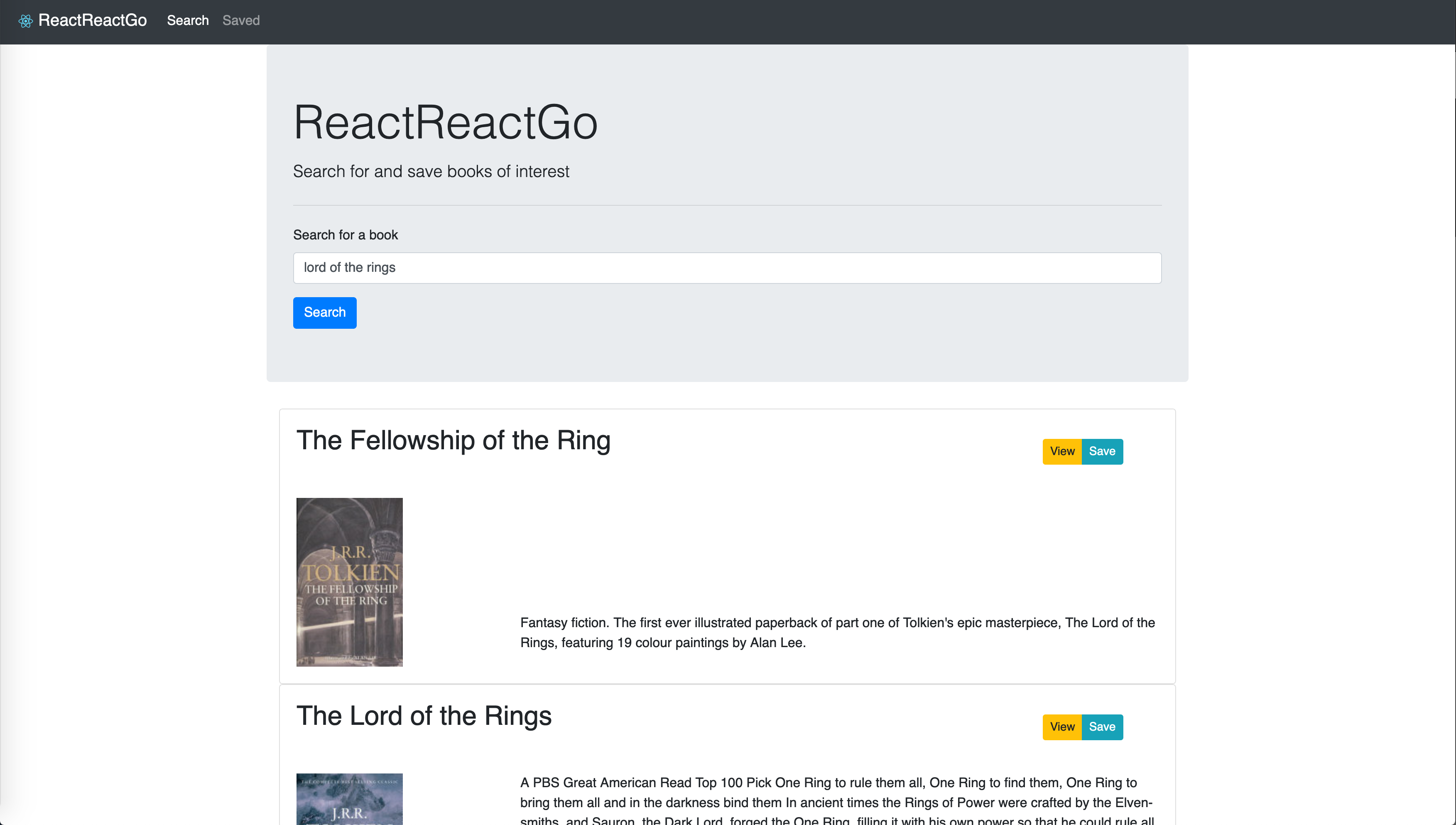 GitHub - jcstang/react-books: A React app that uses the Google Book API. Also using React hooks ...